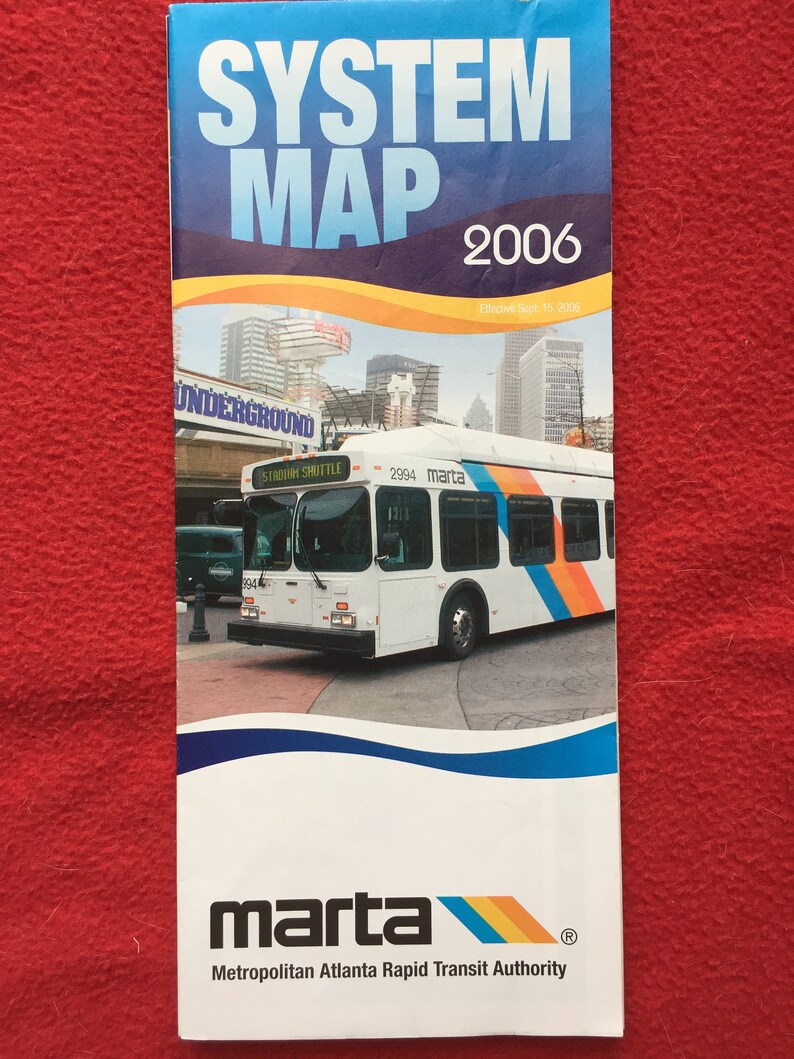 Vintage Transit Maps 80s 90s 00s London Tube, Atlanta MARTA, Spokane ...