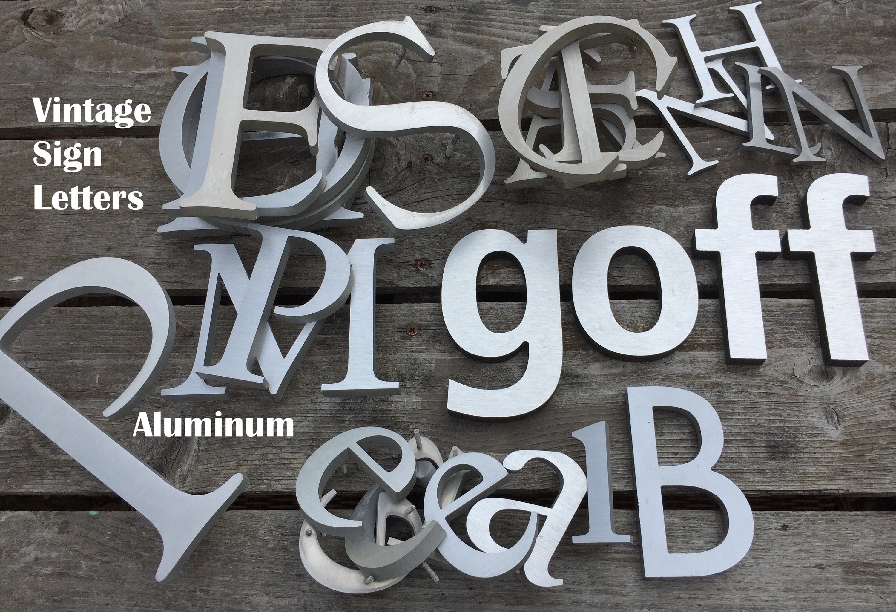 Vintage Sign Lettering