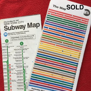 Vintage Transit Maps 80s 90s 00s London Tube, Atlanta MARTA, Spokane ...