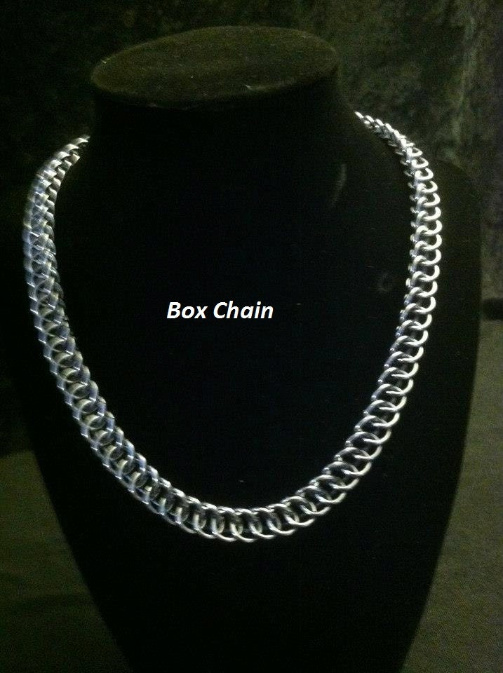 Single Row Chain Mail Neckalace - Etsy