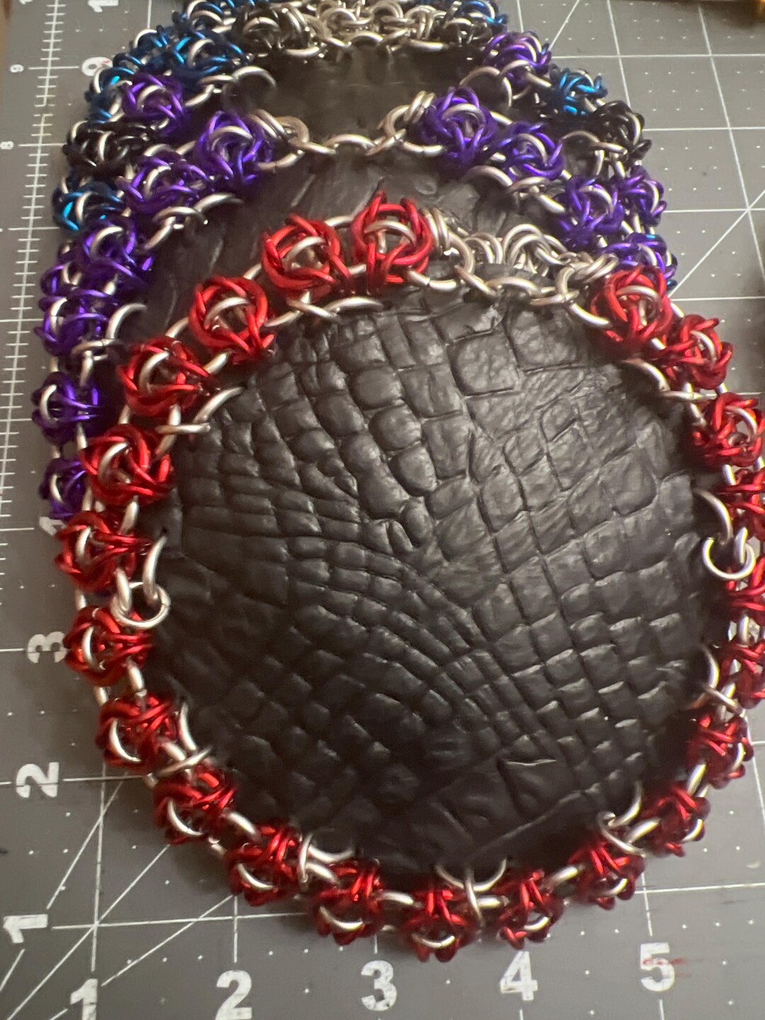 Leather Tankard Cover With Chainmail - Fancy - #blackwoodcreations ...