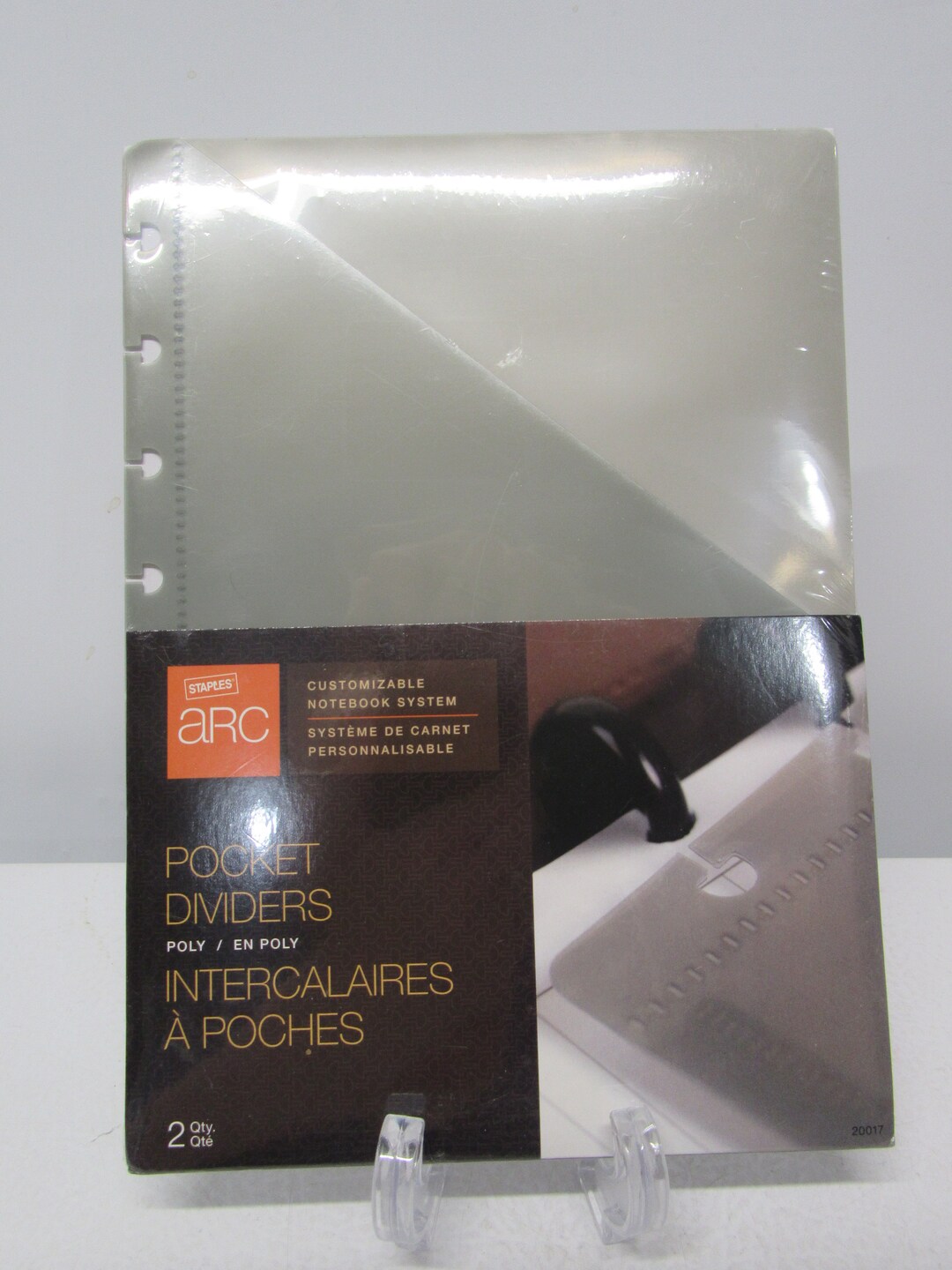 Staples Arc Customizable Notebook System 5 Tab Pocket Dividers Colored Tabs 6 22x 8 62in 2ct Etsy
