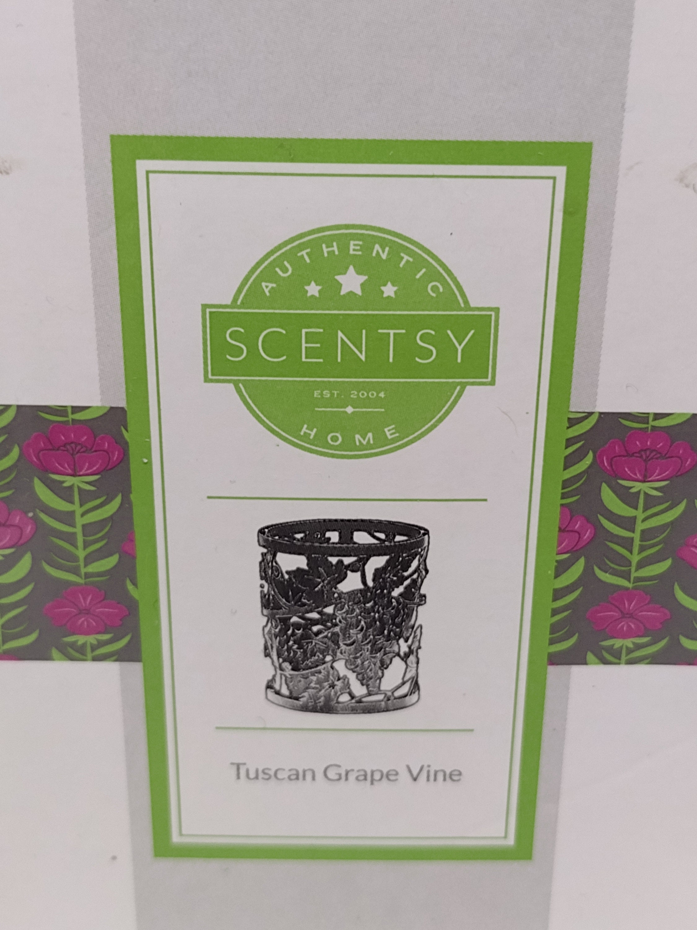 Scentsy Tuscan Grape Vine Wax Warmer Wrap - Etsy