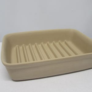 Pampered Chef Vintage Heritage Collection Small Rectangular Ridged ...