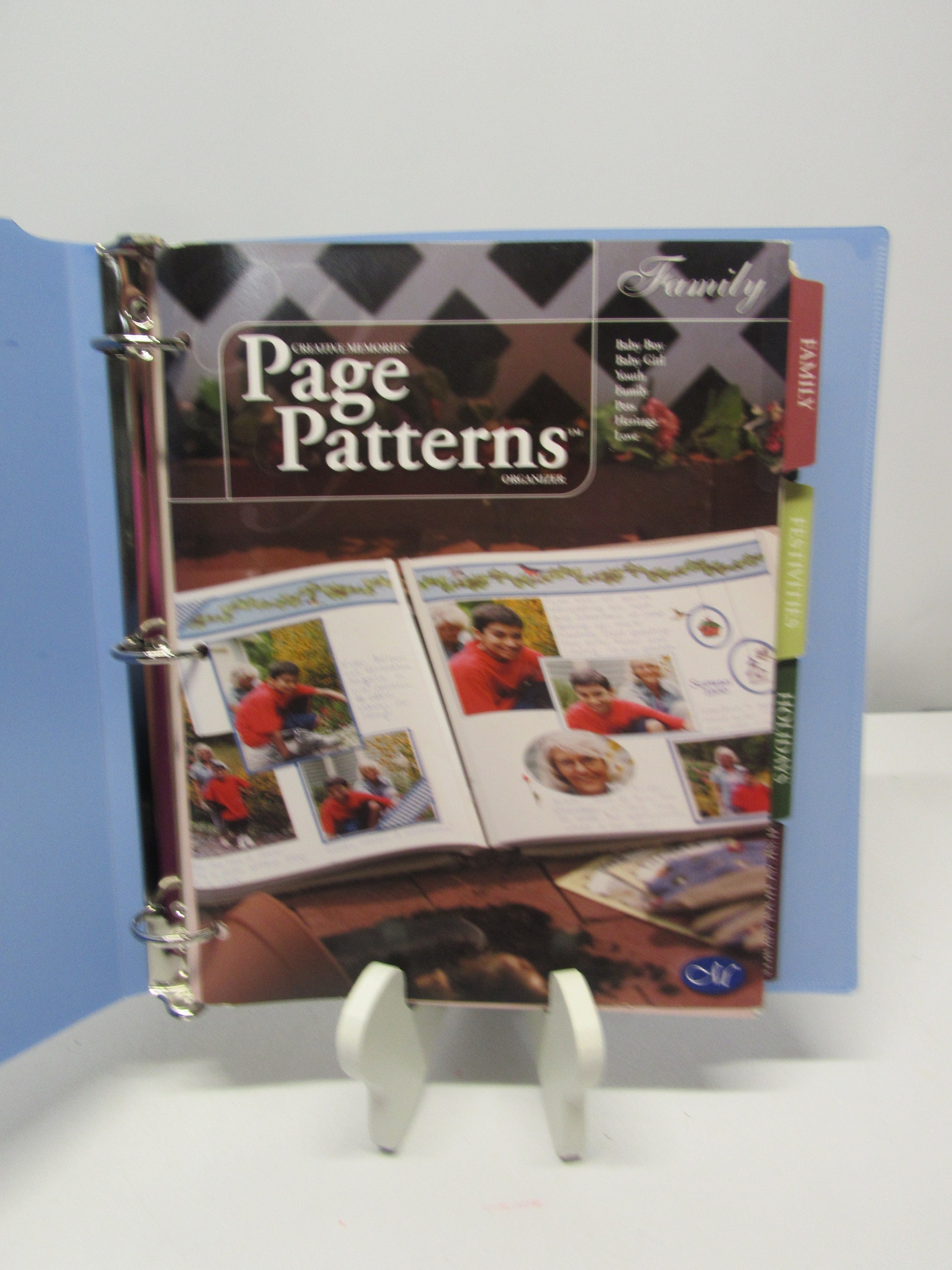 Creative Memories Page Patterns Design Portfolio Binder - Etsy