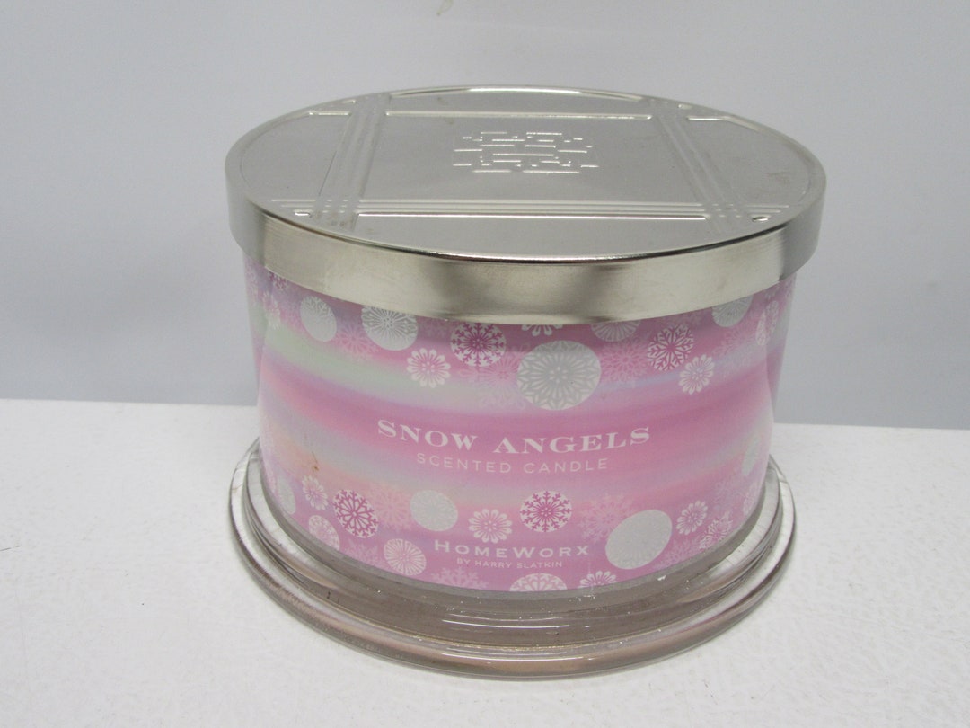 Slatkin Home Worx Snow Angels Holiday Scented Candle 18oz. - Etsy