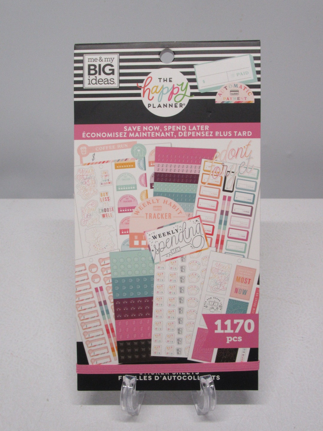 The Happy Planner Save Now, Spend Later Sticker Book 1170pcs - Etsy