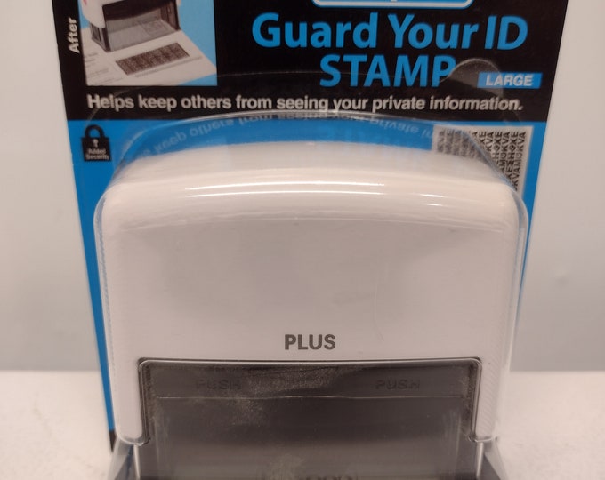 Krespon Guard Your ID Stamp - Etsy
