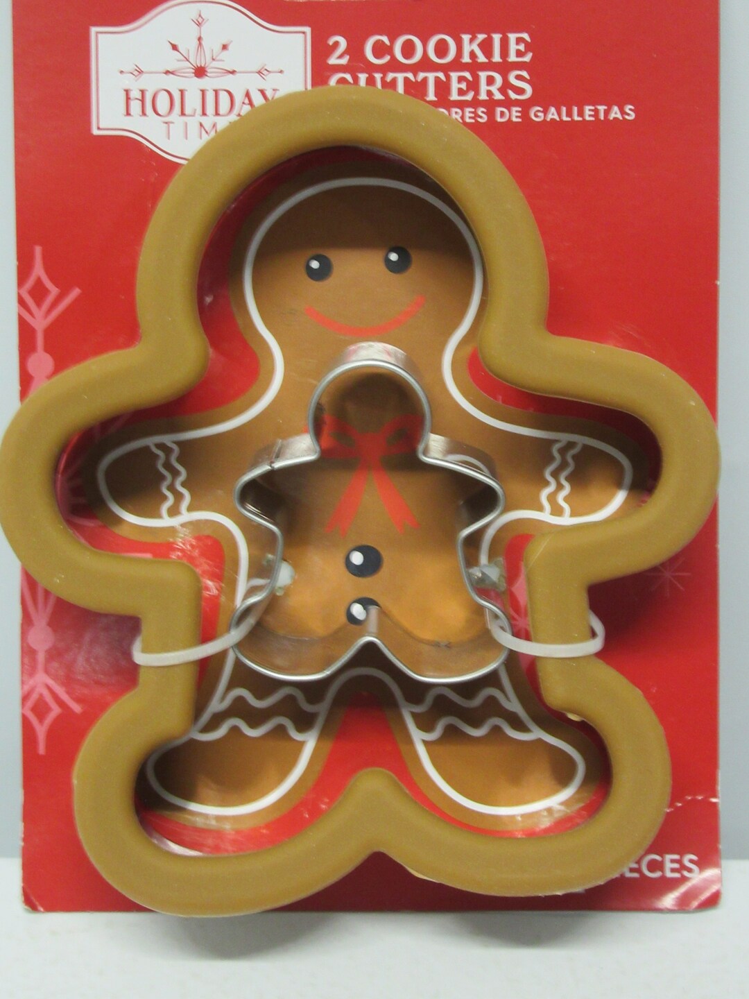 Holiday Time Christmas Holiday Stainless Steel Gingerbread Comfort ...