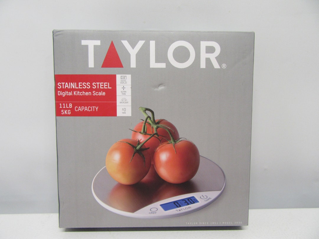 Taylor Digital Food Scale 11lb Capacity Etsy taylor-digital-food-scale-11lb-capacity-etsy