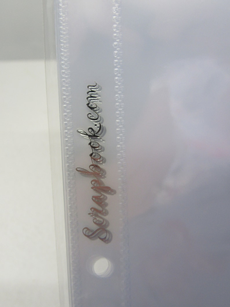 Scrapbook.com Clear Plastic Binder Page Protector Sleeves 6x8in, 10pk ...