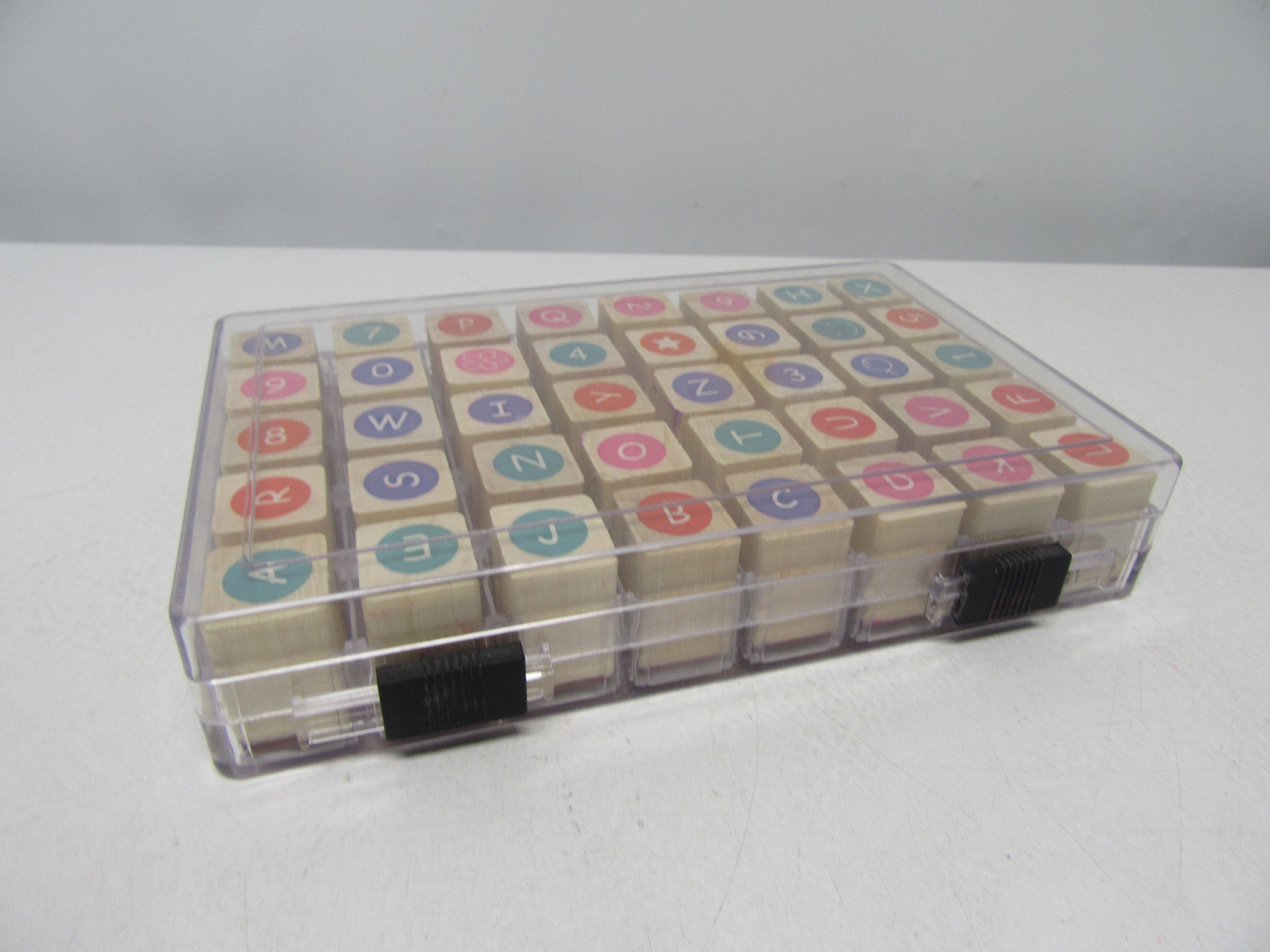 Mini Rubber Stamp Set Letters, Numbers & More - Etsy