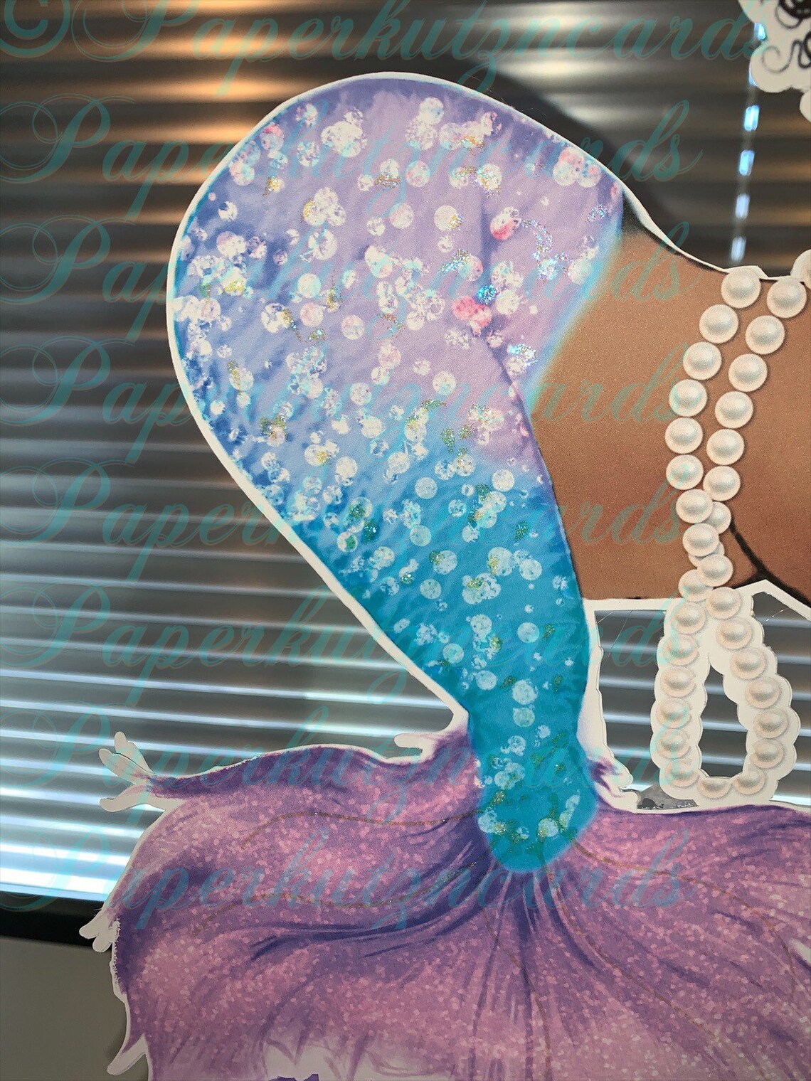 Mermaid Turquoise Purple Lavender Centerpieces Table - Etsy