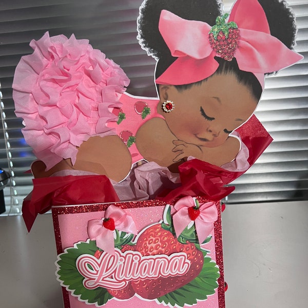 Baby Shower Centerpiece Strawberry - Etsy