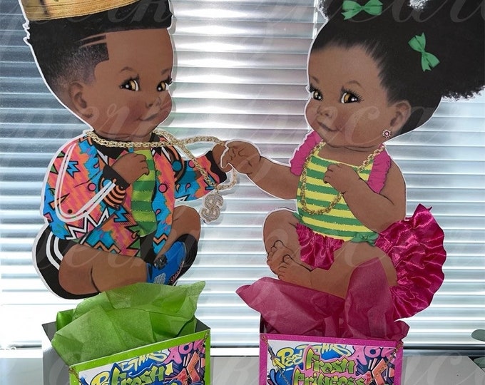 Fresh Prince or Princess Gender Reveal Baby Shower Centerpieces. - Etsy