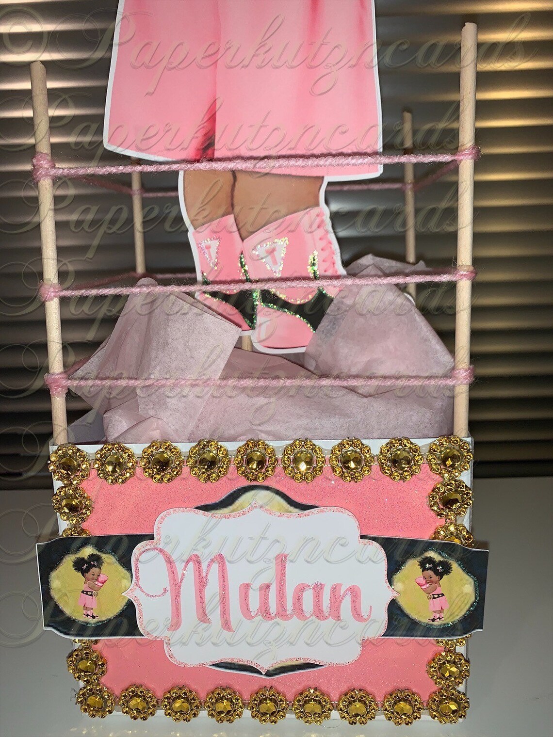 Pink Boxing Theme Baby Girl Baby Shower Royal Baby Baby | Etsy