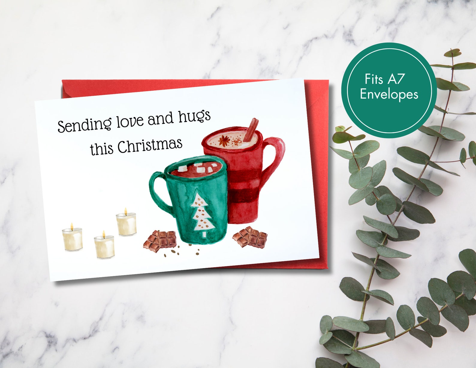 Printable Sympathy Christmas Card, Christmas Sympathy Card, Bereavement ...