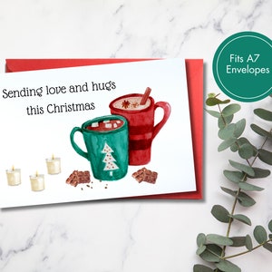 Printable Sympathy Christmas Card, Christmas Sympathy Card, Bereavement ...
