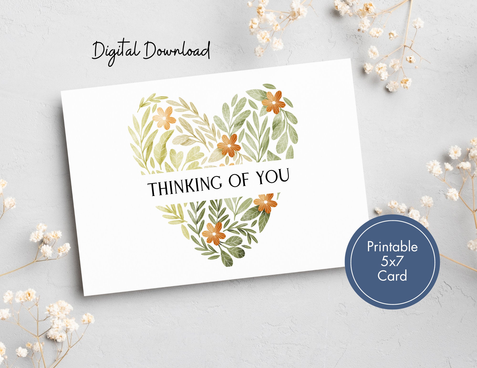 Printable Sympathy Card, Bereavement Card, Condolences Card, Sorry for ...