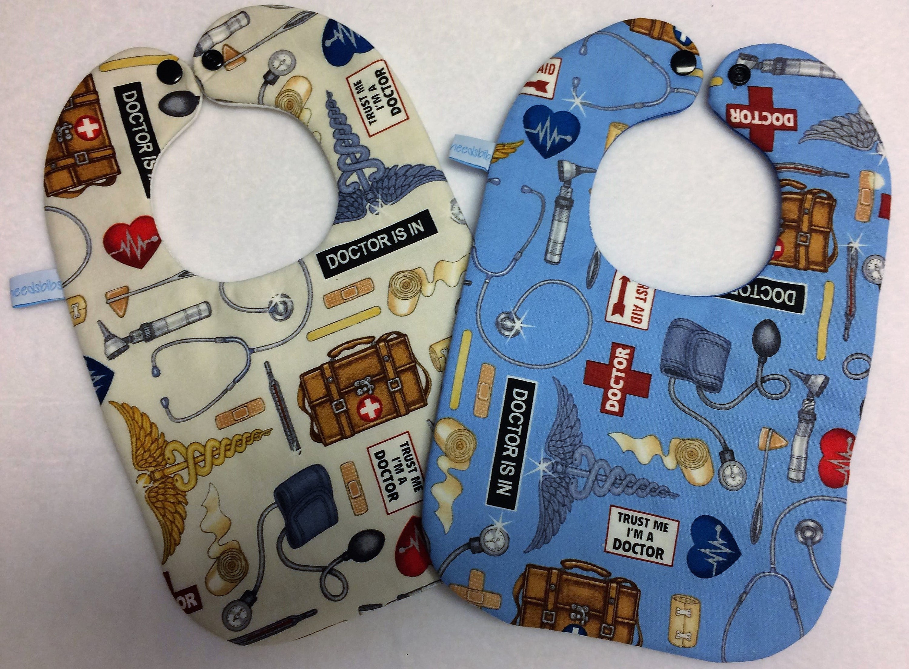 Doctor or Nurse Baby Bibs - Etsy