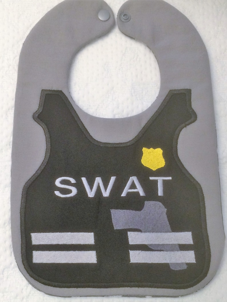 Police Swat Sheriff and FBI Kevlar Vest Bibs | Etsy
