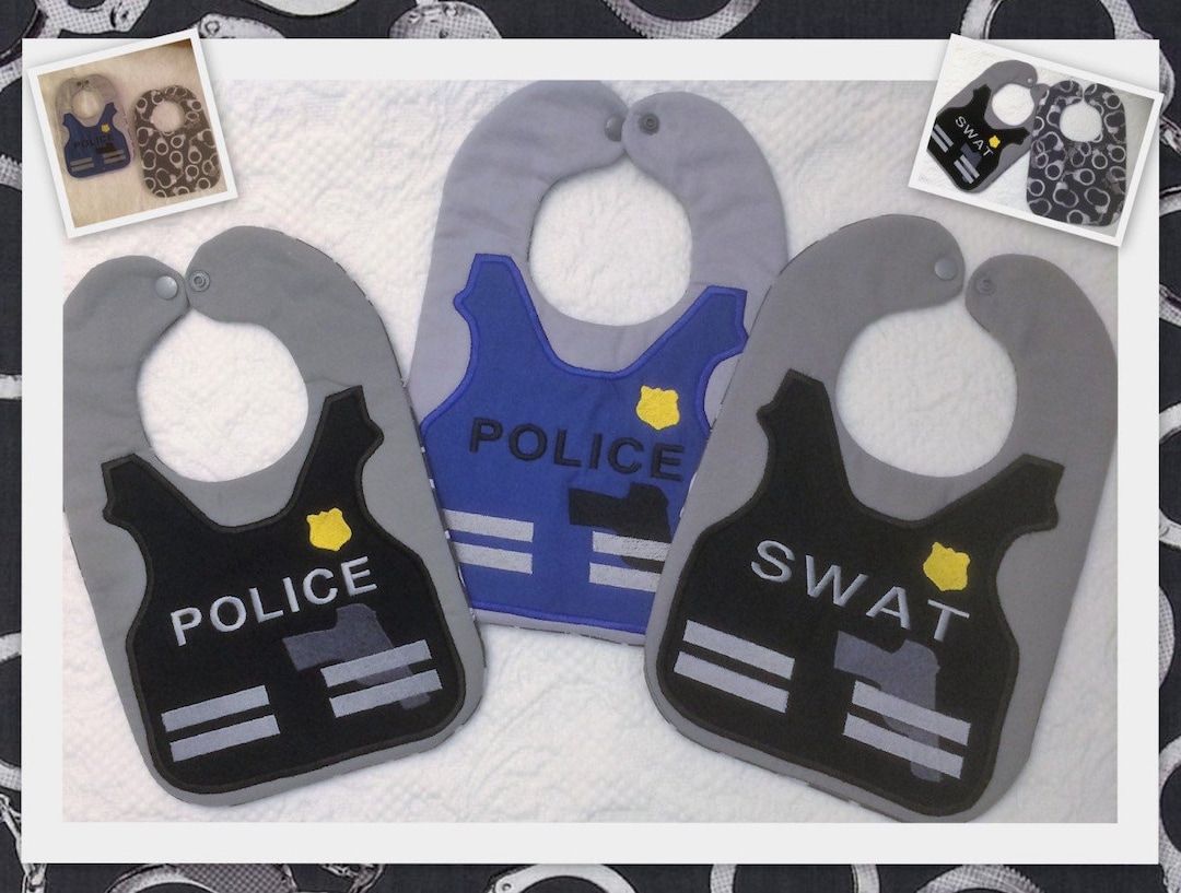 Police ,swat, Sheriff and FBI Kevlar Vest Bibs - Etsy