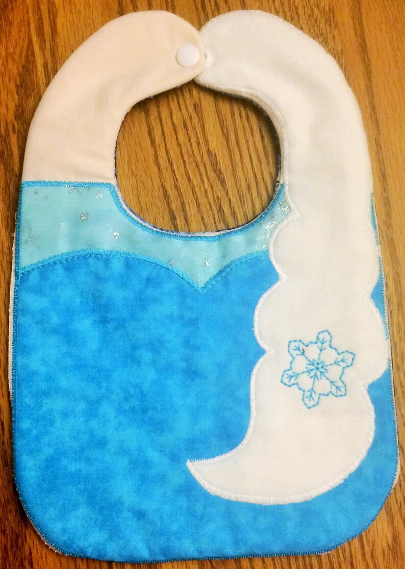 Frozen Elsa and Anna Character Bibs - Etsy