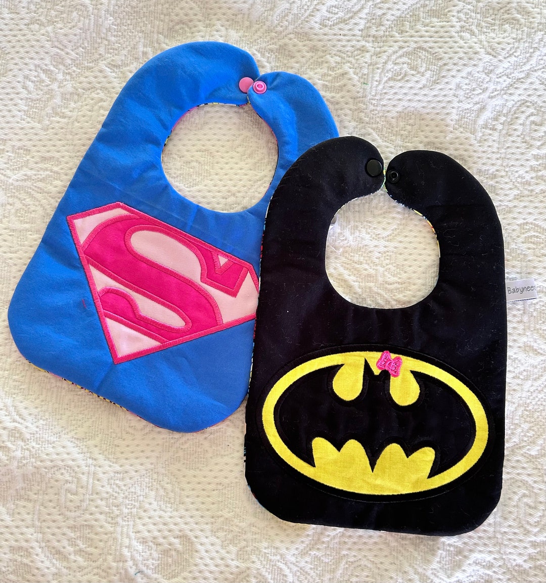 Super Hero Girl Bibs - Etsy
