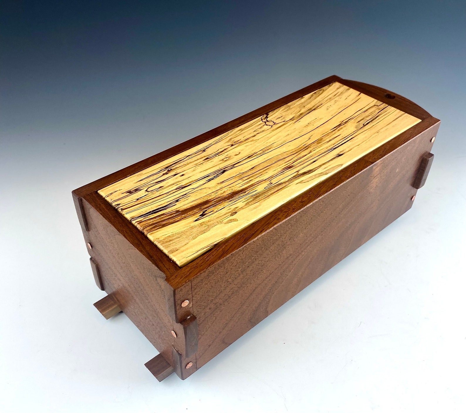 Cool Wooden Box With Sliding Lid - Etsy