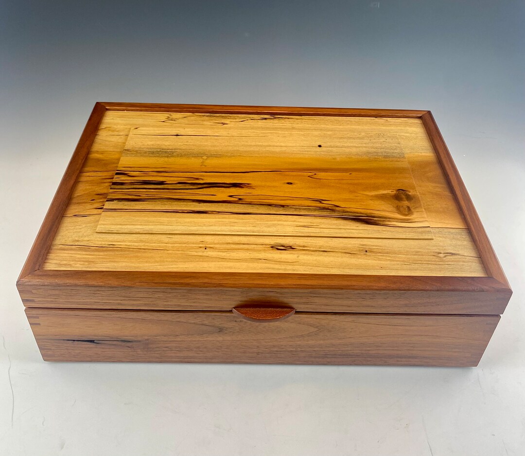 Naturally Colorful Solid Wood Box - Etsy