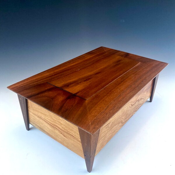 Solid Wood Box - Etsy