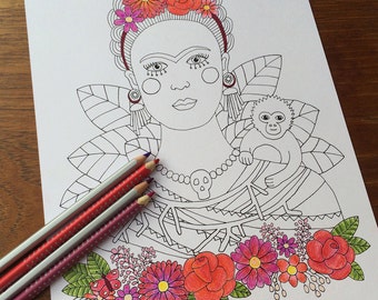 Crown Coloring Pages - Etsy