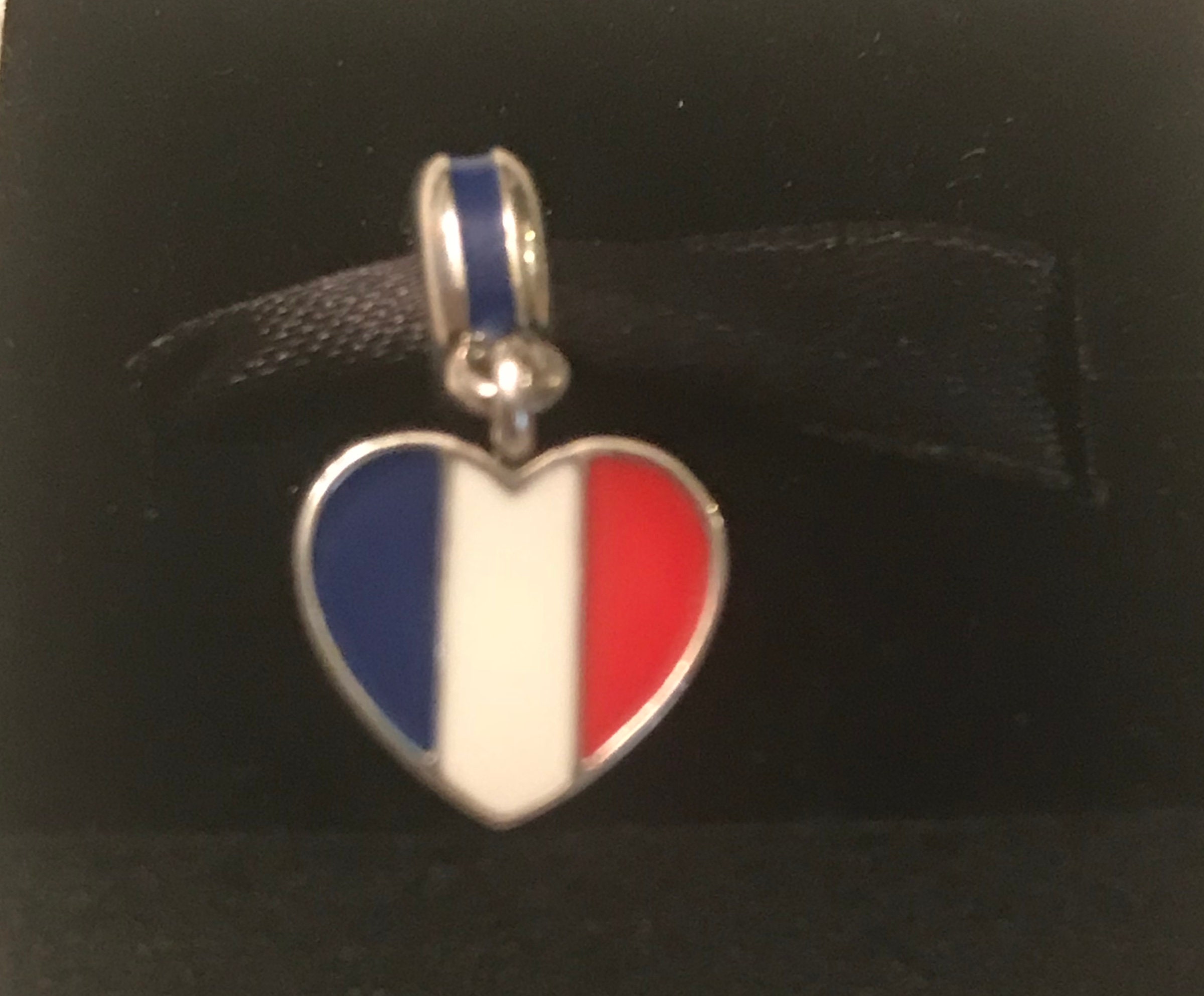 Authentic Pandora French Flag Charm W/free Pandora Pouch 3.50 | Etsy