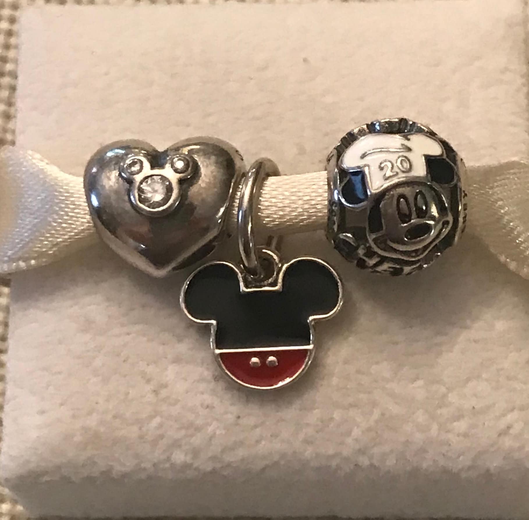 Authentic Pandora Mickey Mouse Mania 3 Piece Set - Etsy UK