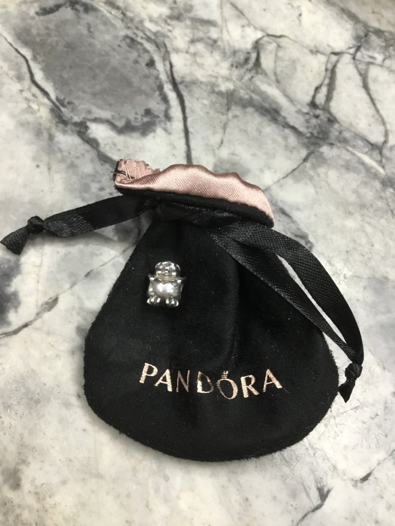 PANDORA Ltd Ed EASTER EGG Charm W/ Pink Stones - Rare - With Free ...