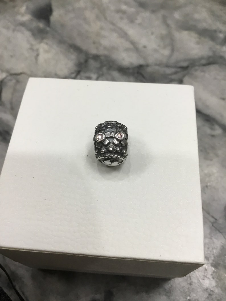 PANDORA Ltd Ed EASTER EGG Charm W/ Pink Stones - Rare - With Free ...