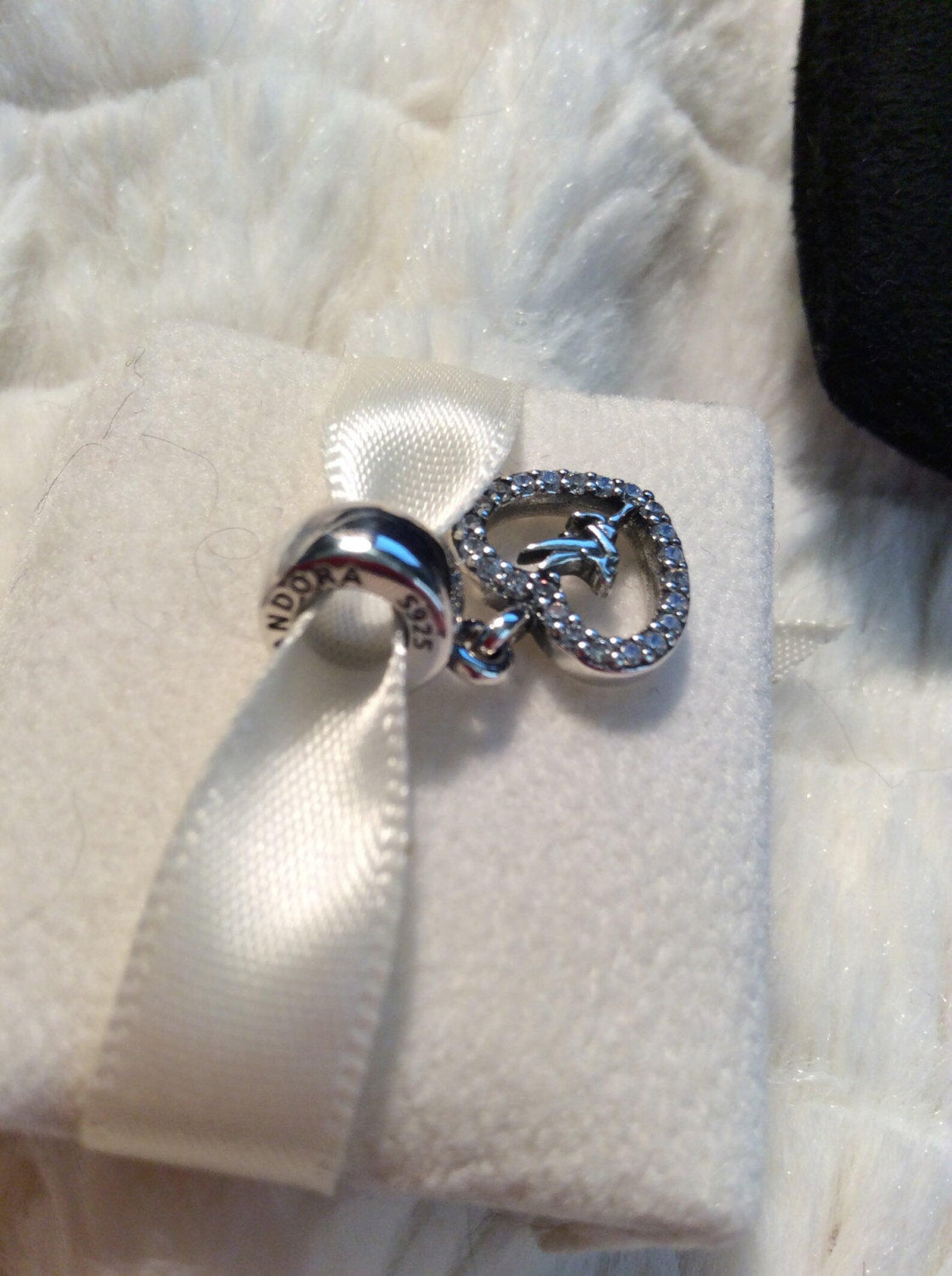 PANDORA Disney Love Tinkerbell Sterling Silver Dangle Charm - Etsy