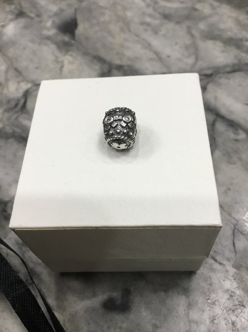 PANDORA Ltd Ed EASTER EGG Charm W/ Pink Stones - Rare - With Free ...
