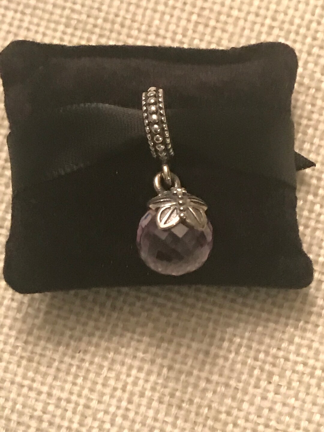 Authentic Pandora Morning Butterfly Purple & Clear CZ Dangle - Etsy