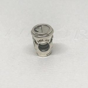 Authentic Pandora “drink to Go Pink Coffee Cup” Charm W/ FREE Pandora ...