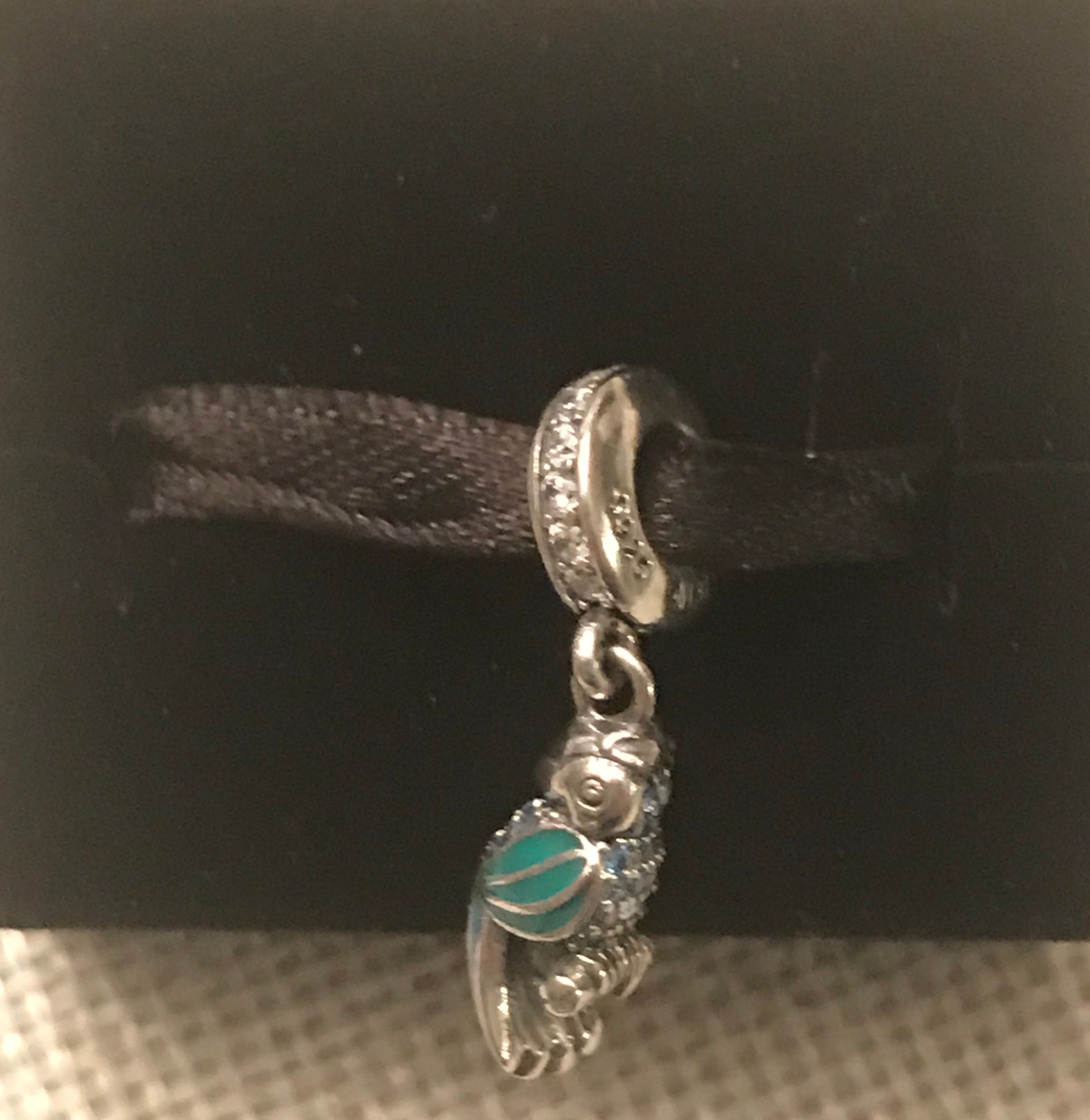 Authentic Pandora Tropical Parrot Enamel and CZ Charm W/free | Etsy