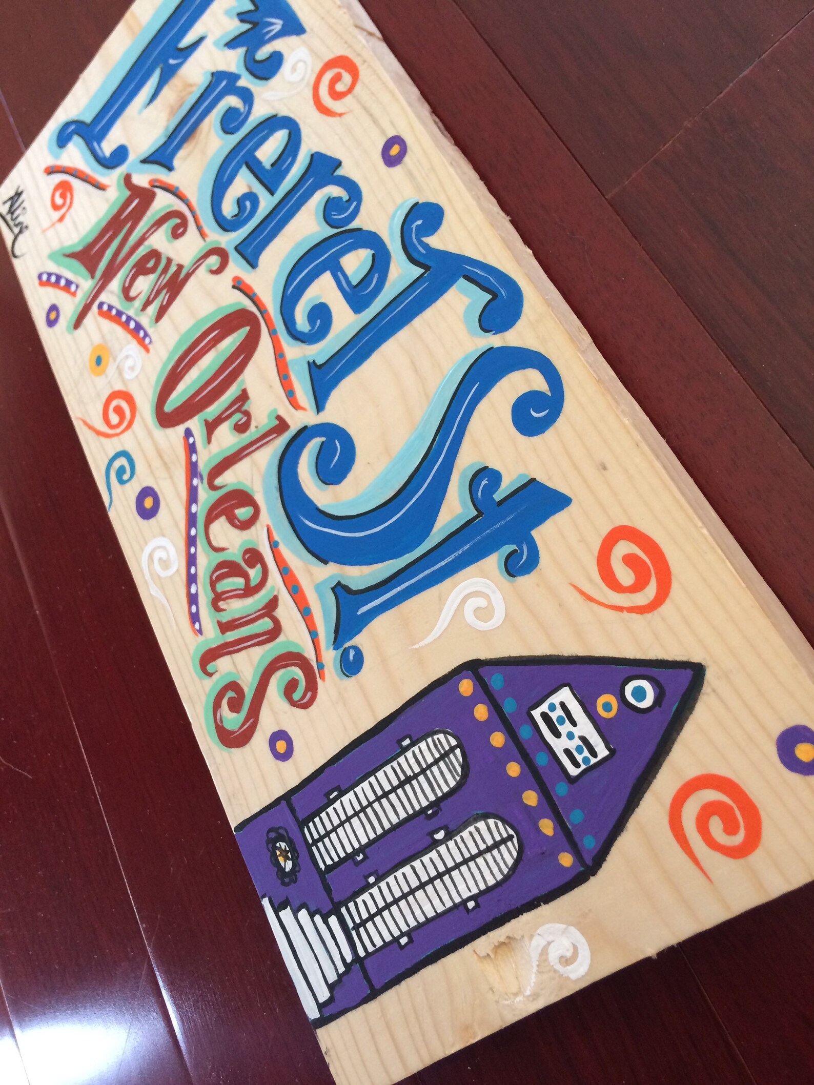 New Orleans art Nola wood sign new orleans wall art new | Etsy