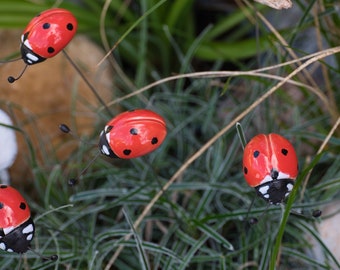 Miniature Ladybug Pottery - Etsy