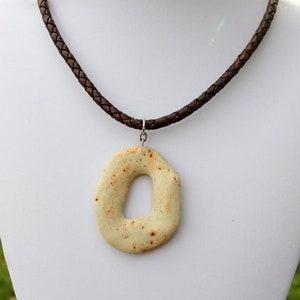 Chain, Chain Necklace With Ceramic Pendant - Etsy