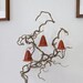 Handmade Ceramic Bells, Christmas, Gift Tags, Tree Decorations ...