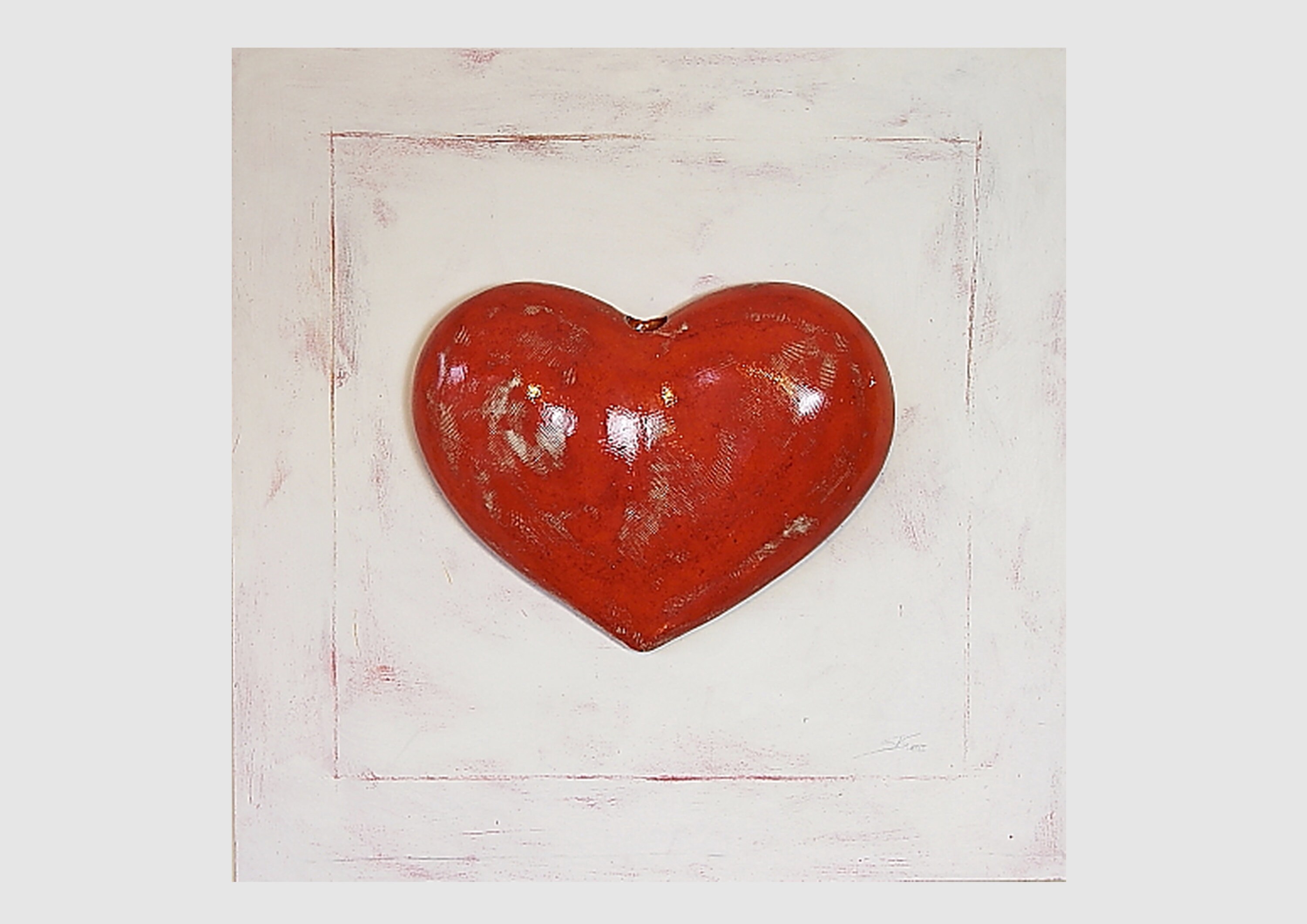 Big Heart Mural power of Love Ii Sculpture | Etsy