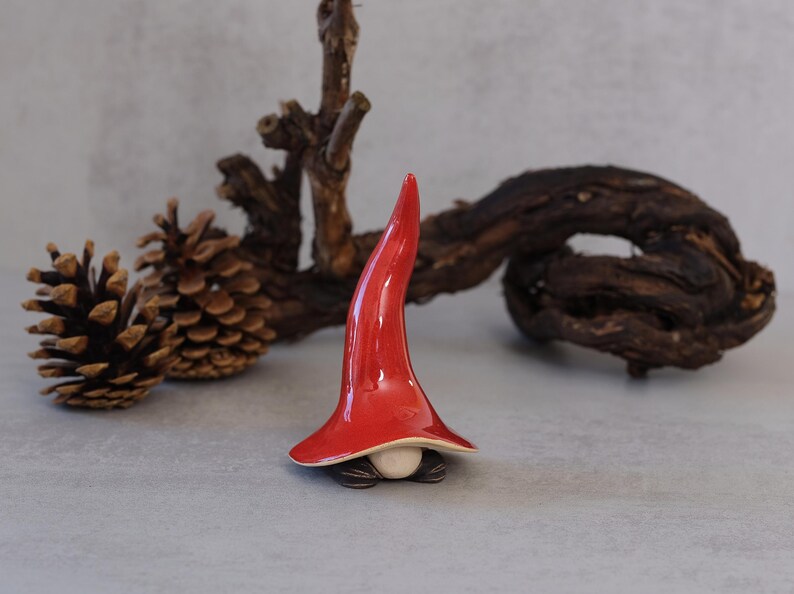Dwarves, "good Luck", "dwarf Nose", Ceramic Figure, Funny Gnomes, Hand ...
