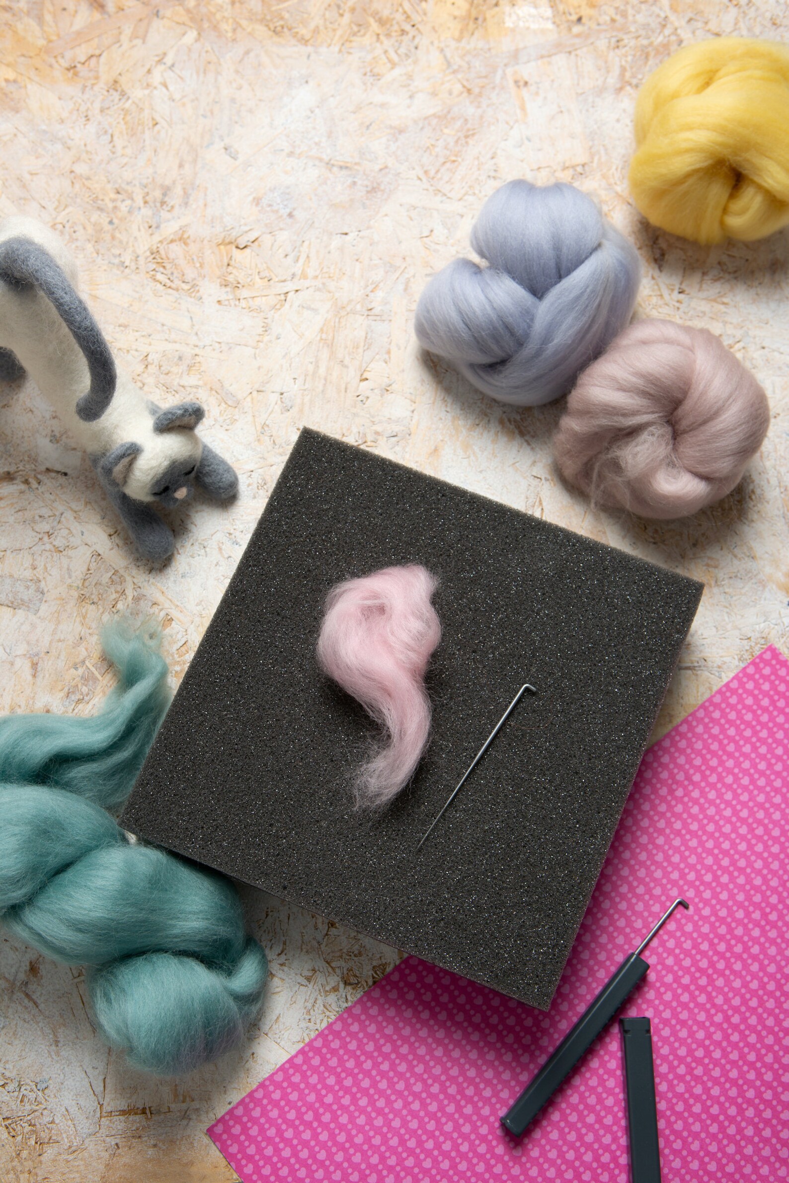 Needle Felting Foam Needle Felting Working Surface Needle | Etsy