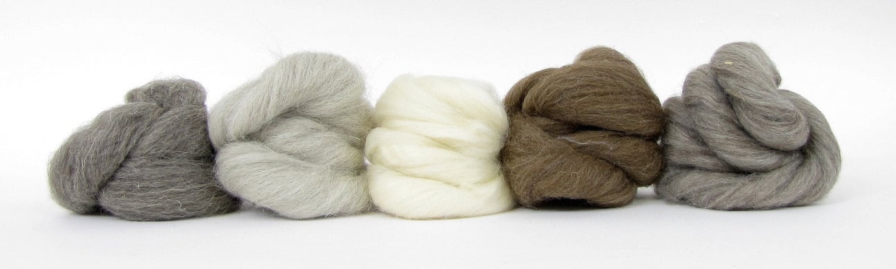 British Breeds Needle Felting Wool Bundle No.1 | Etsy