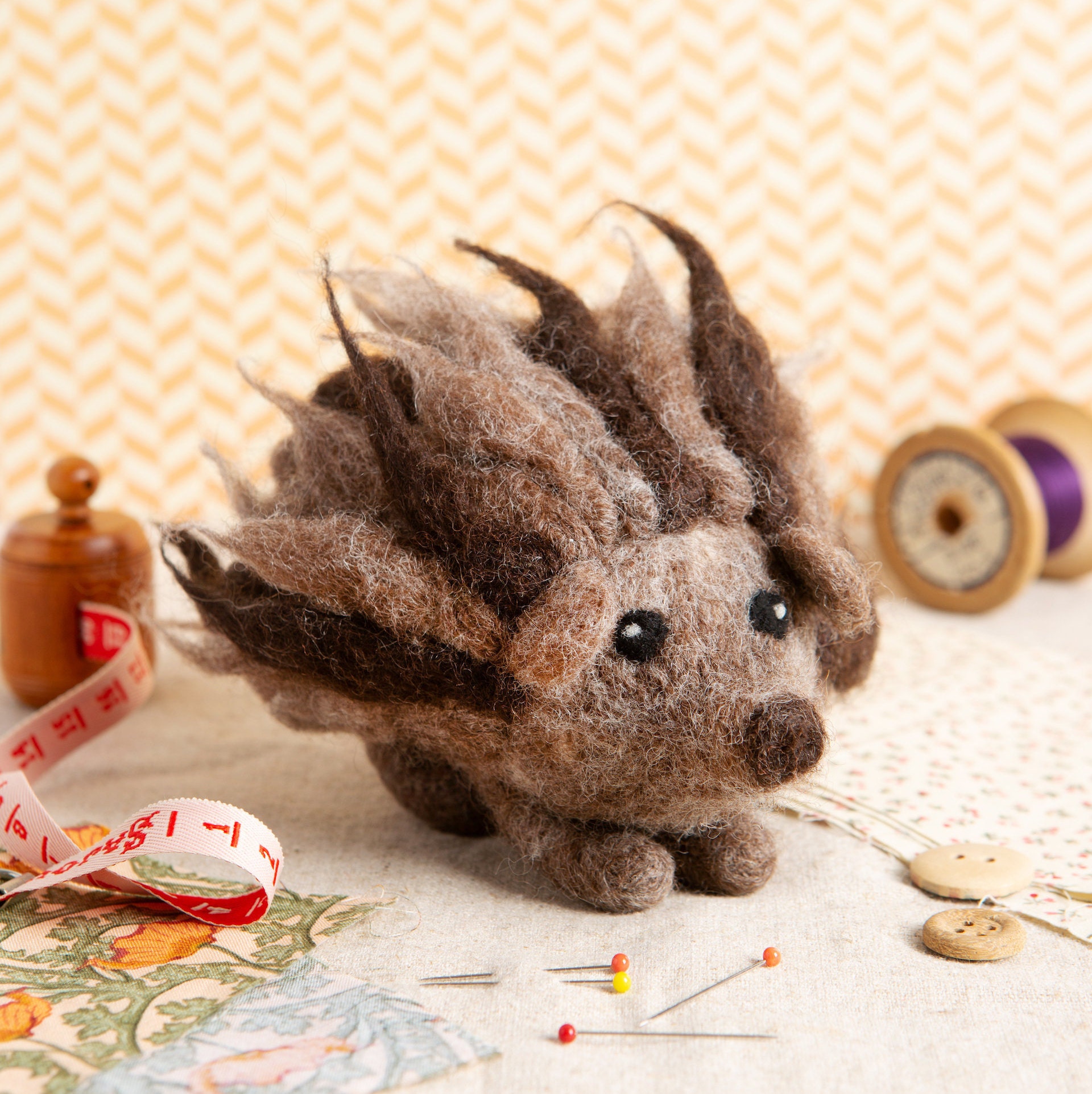 Igel Nadel Filzen Kit Handwerk Kit für Anfänger | Etsy